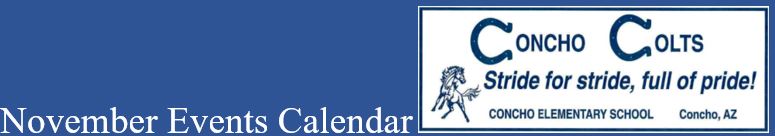Event Calendar – Concho School